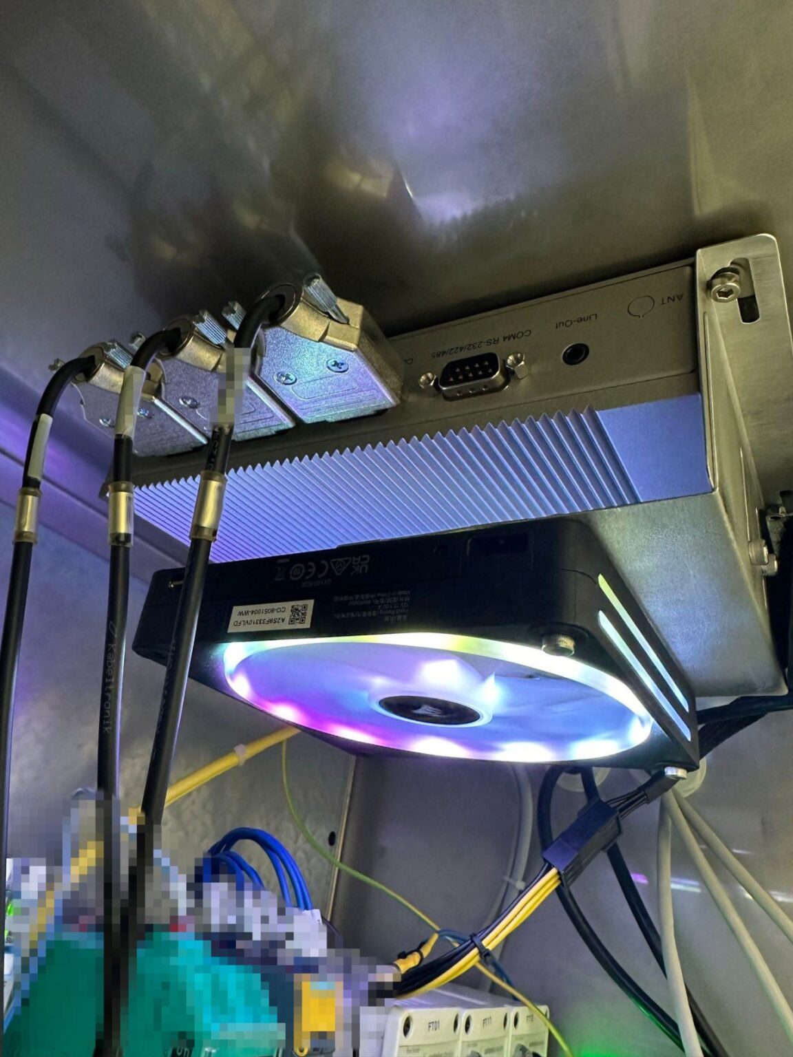 Custom Chromatography Cooling Fan Brackets - Lucid Automation